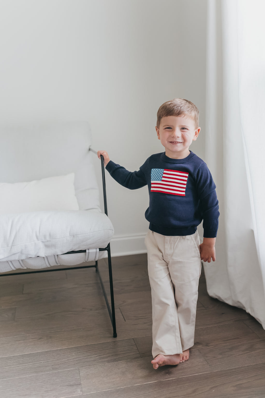 Boys Star-Spangled Sweater – Castles & Crowns, Inc.