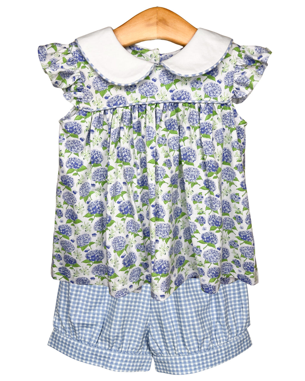 Girls Hydrangea Angel Wing Short Set – Castles & Crowns, Inc.